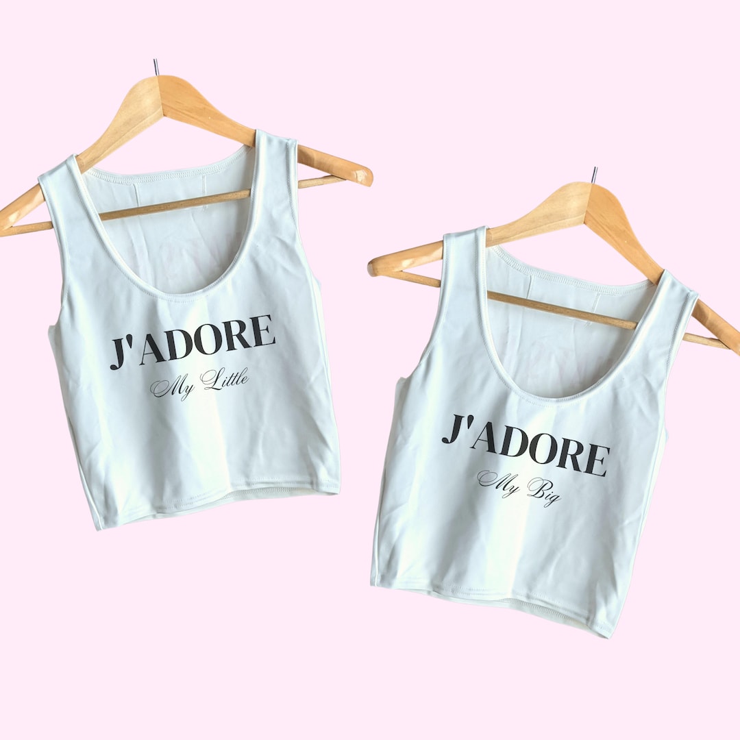 Big Little Reveal J'adore Cropped Tanks, Big/little Sorority Reveal ...