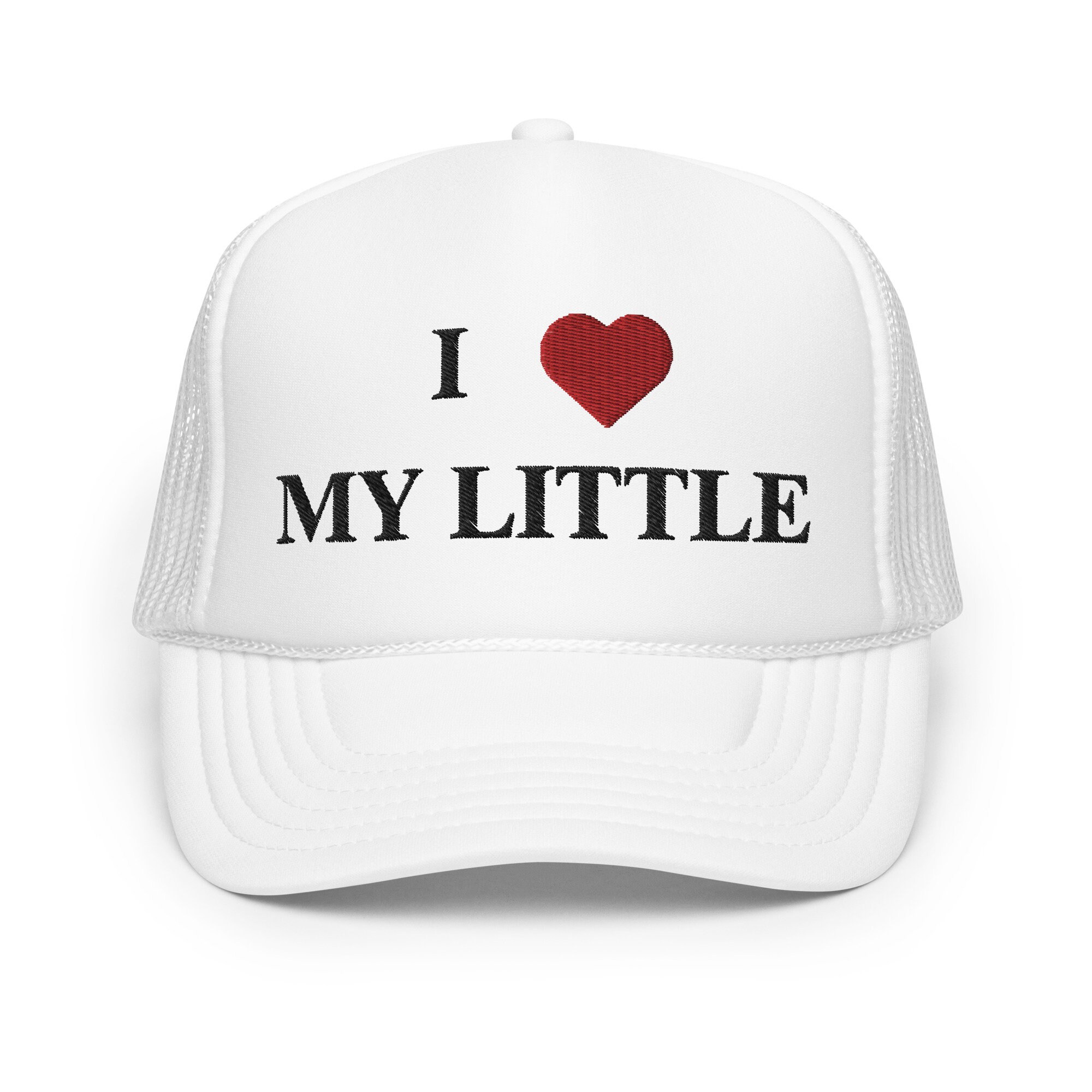Big Little Reveal Embroidered Trucker Hat, I Heart My Big/little ...