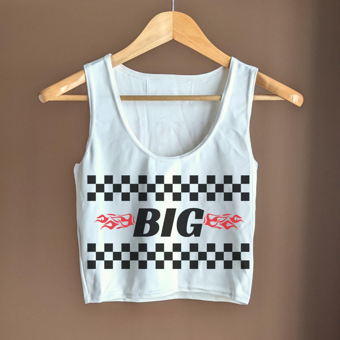 Big Little Reveal Race Car Themed Tanks Sorority Reveal Big - Etsy
