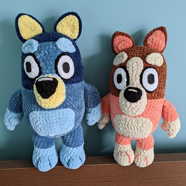 Bluey Crochet Pattern - Etsy