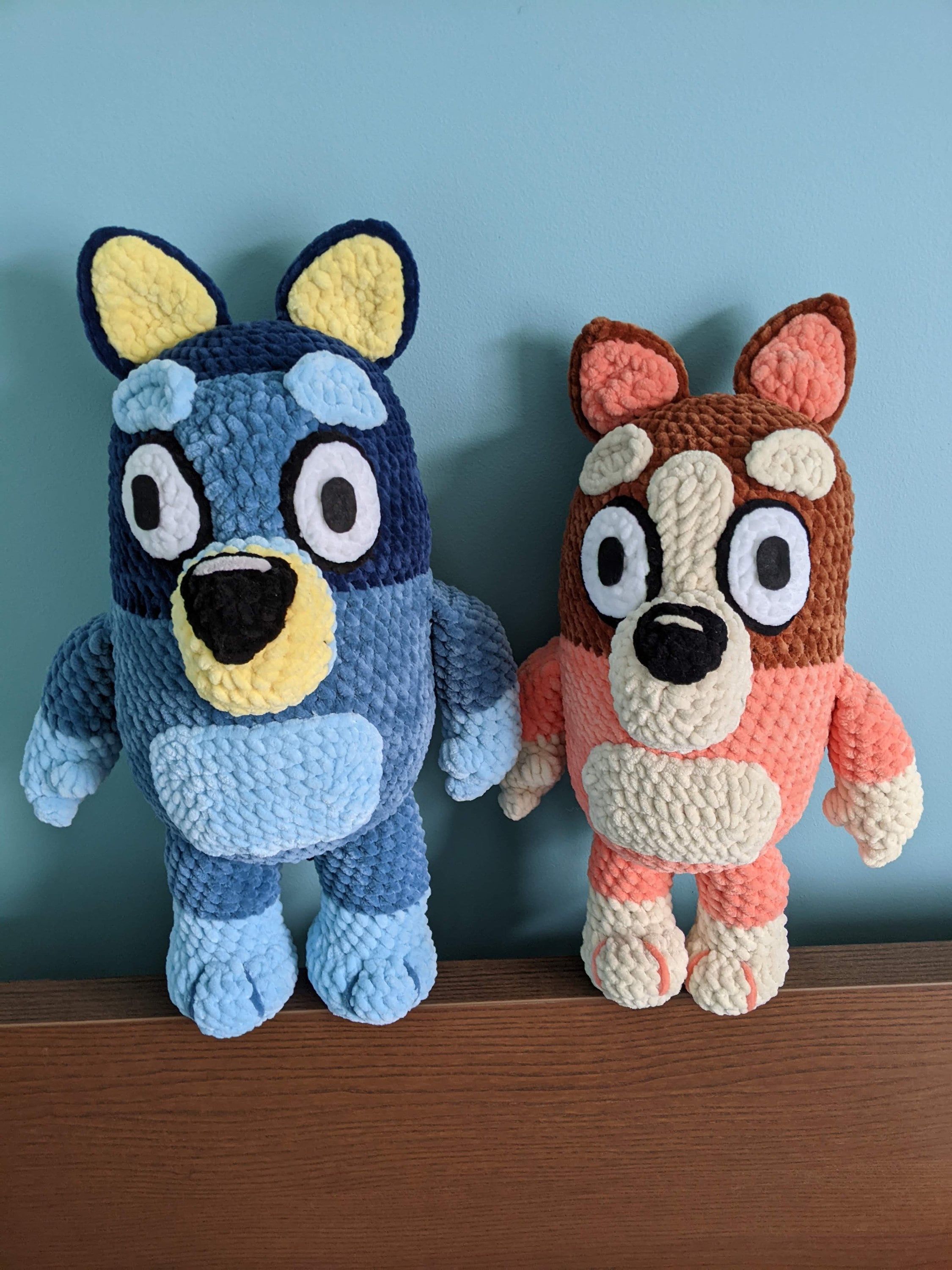 PDF Crochet PATTERN: Bluey and Bingo - Etsy Australia