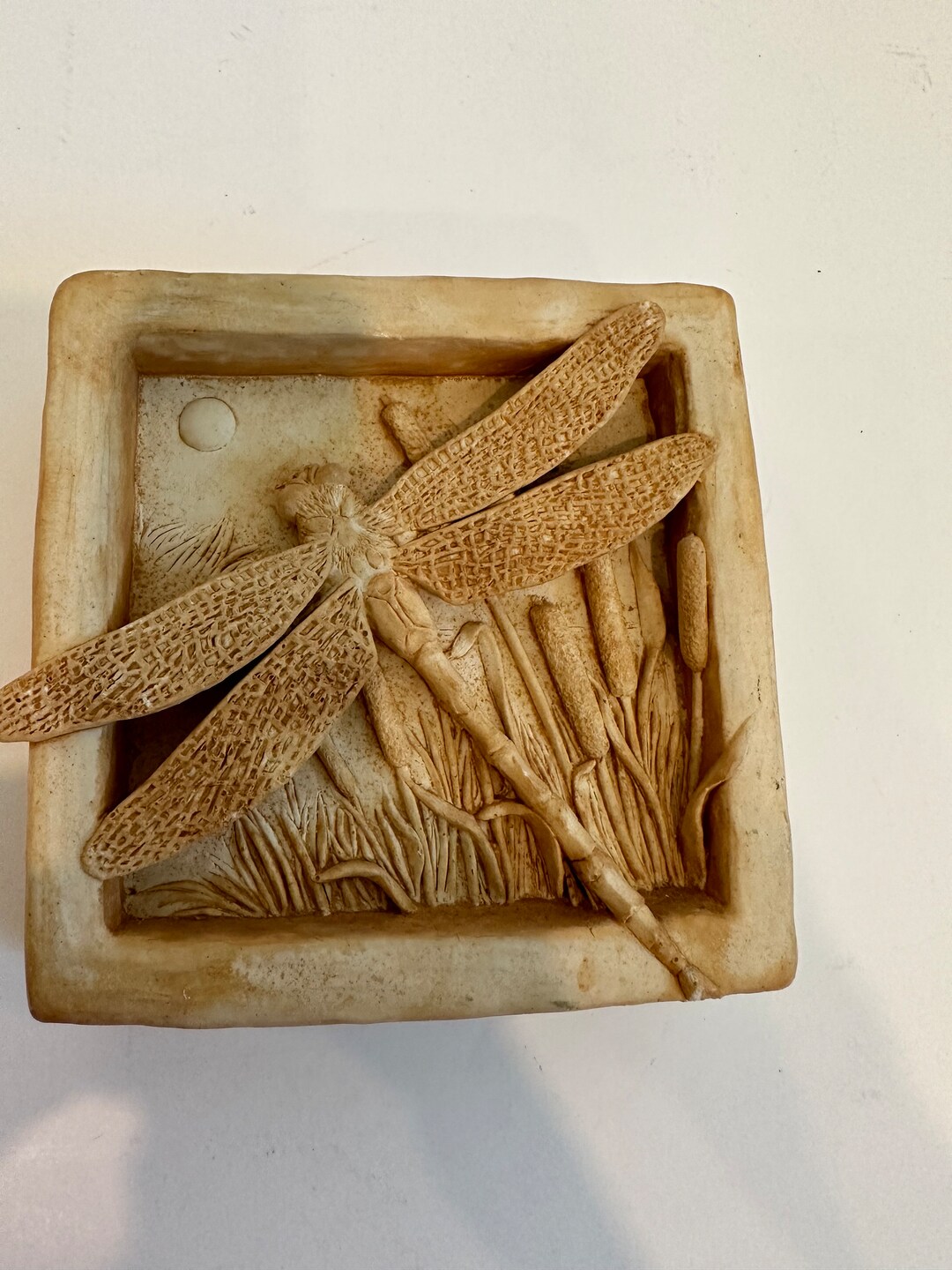 Vintage Robin Raab Bas-relief Hydrostone Dragonfly Wall Art - Etsy