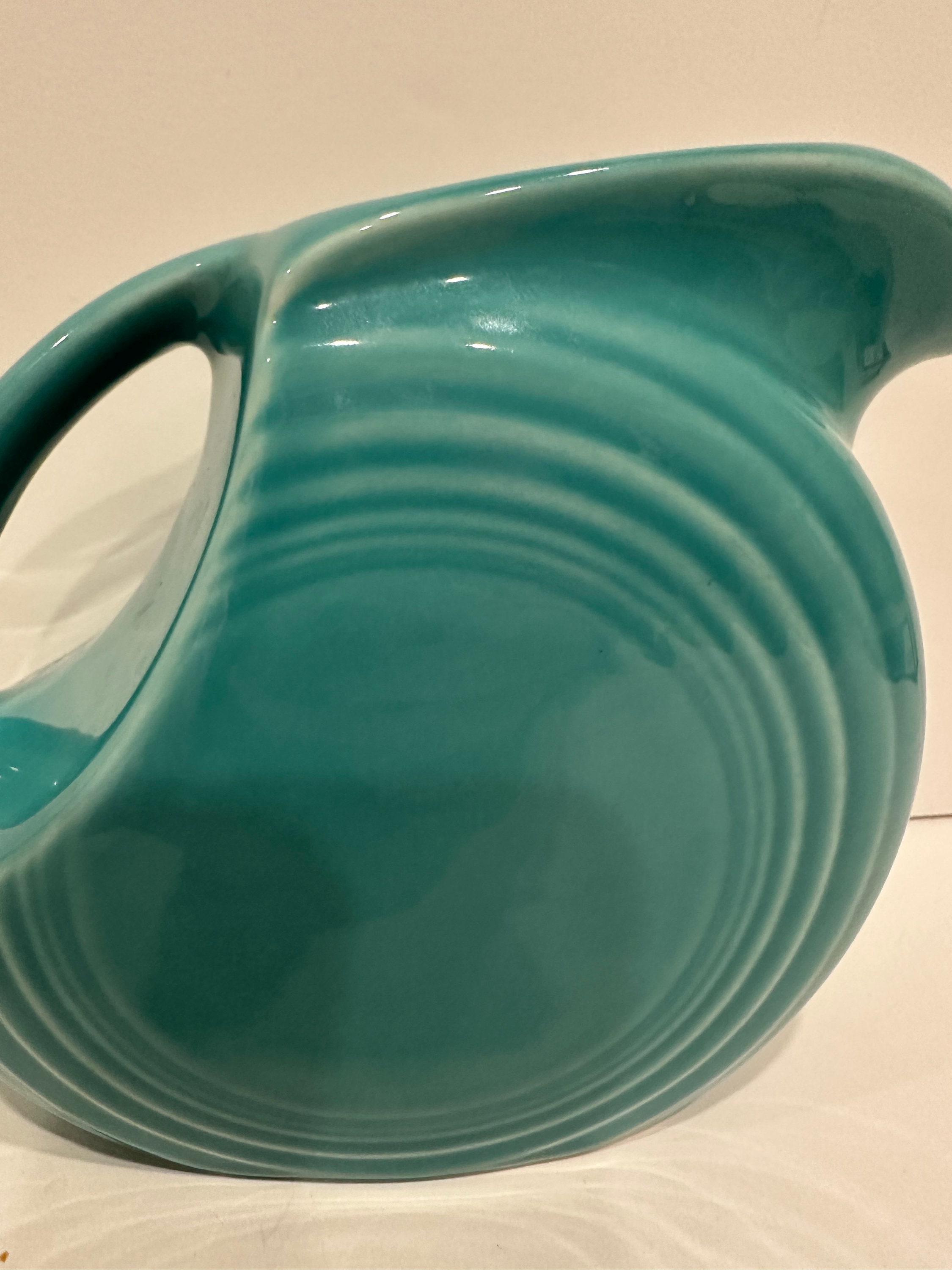 Turquoise Fiesta Pitcher - Etsy