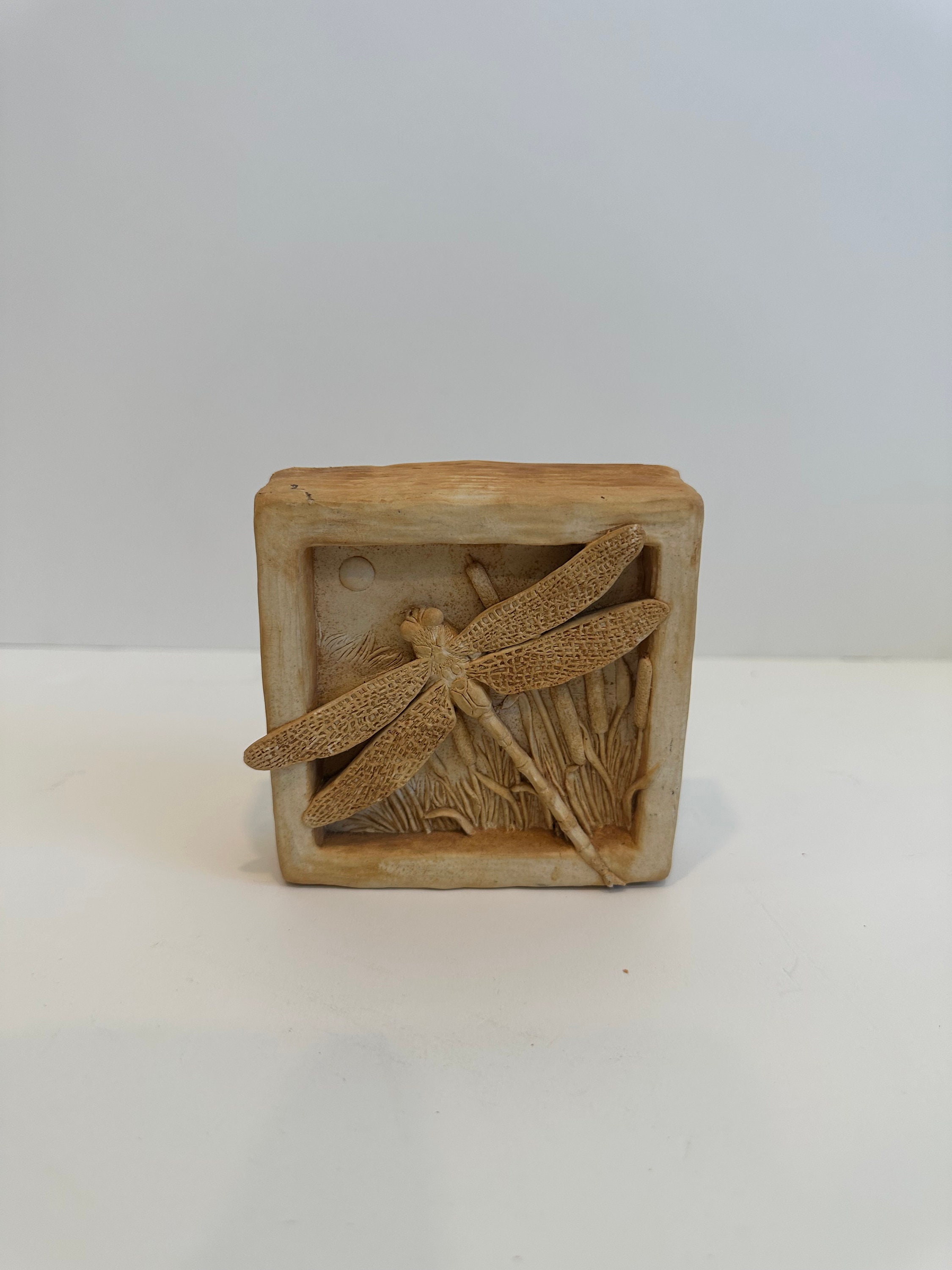 Vintage Robin Raab Bas-relief Hydrostone Dragonfly Wall Art - Etsy
