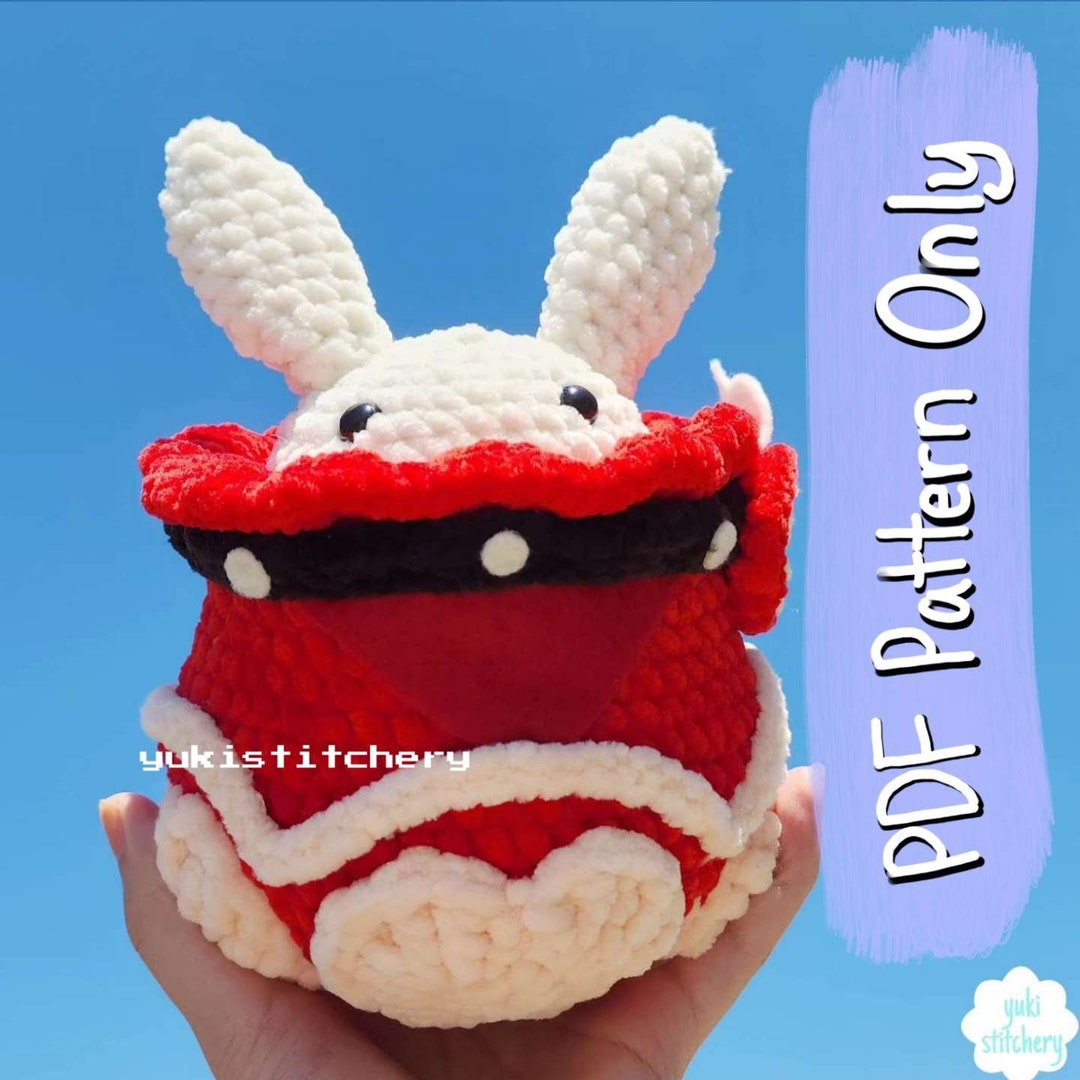 Bunny in Pouch Crochet Pattern: Klee Jumpy Dumpty Genshin Impact (PDF ...