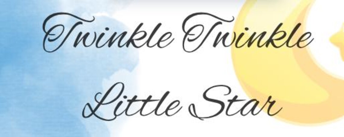 Twinkle Twinkle Little Star Word Search PDF - Instant Download - Etsy