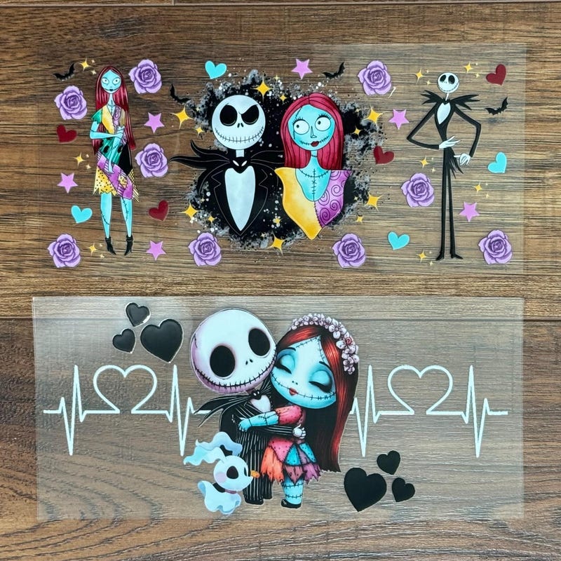 Christmas Uv Dtf Decals - Etsy