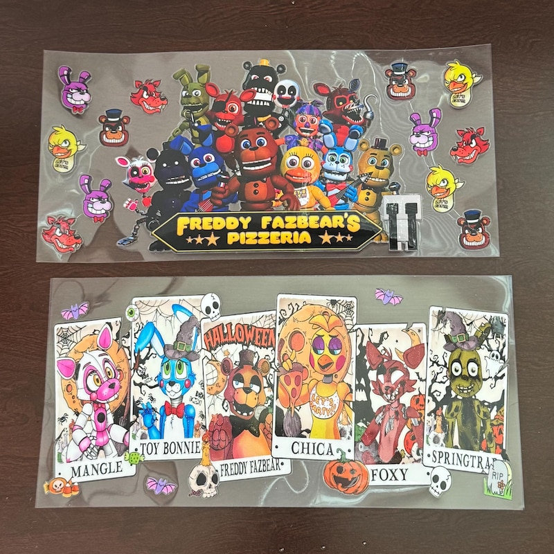 Cartoon Cup Decals - Etsy