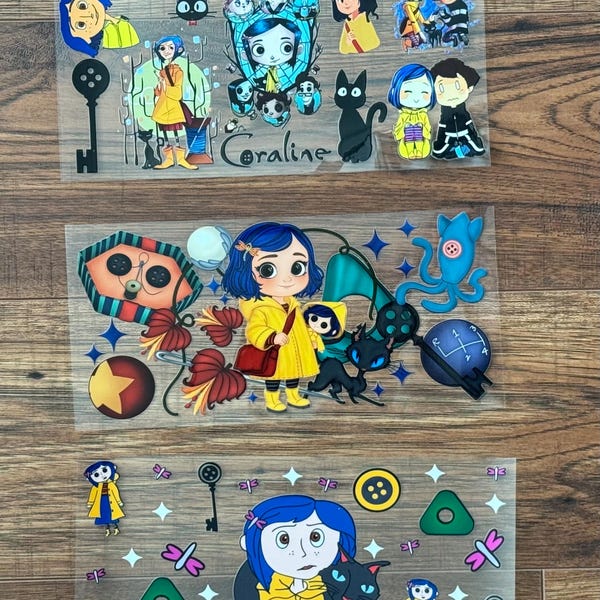 Coraline Drinking Glass - Etsy