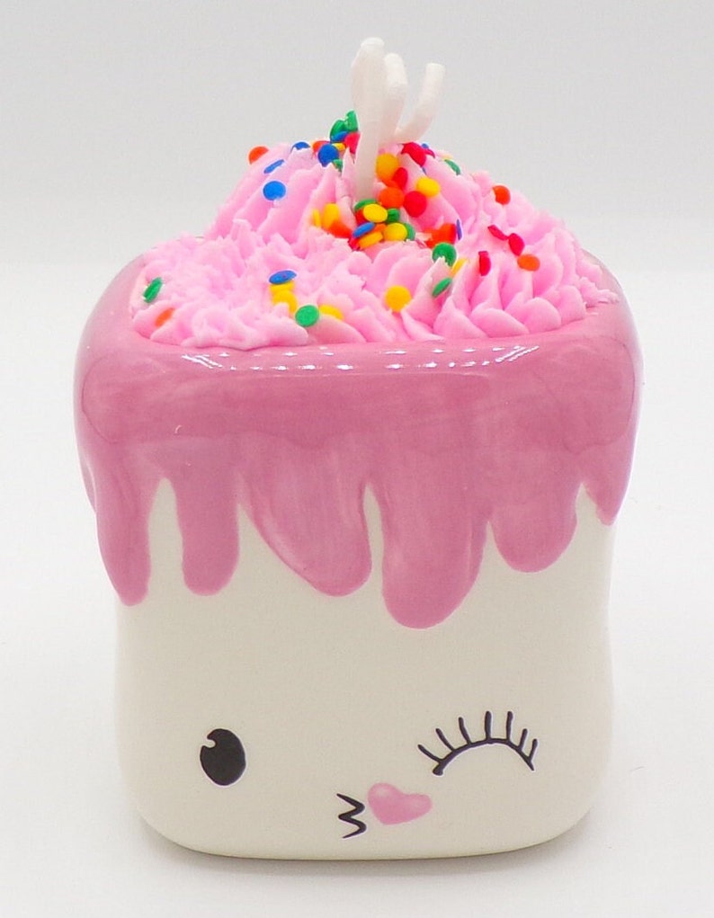 Vegan Marshmallow Mug Candles ages 13 Years Old to Adults - Etsy
