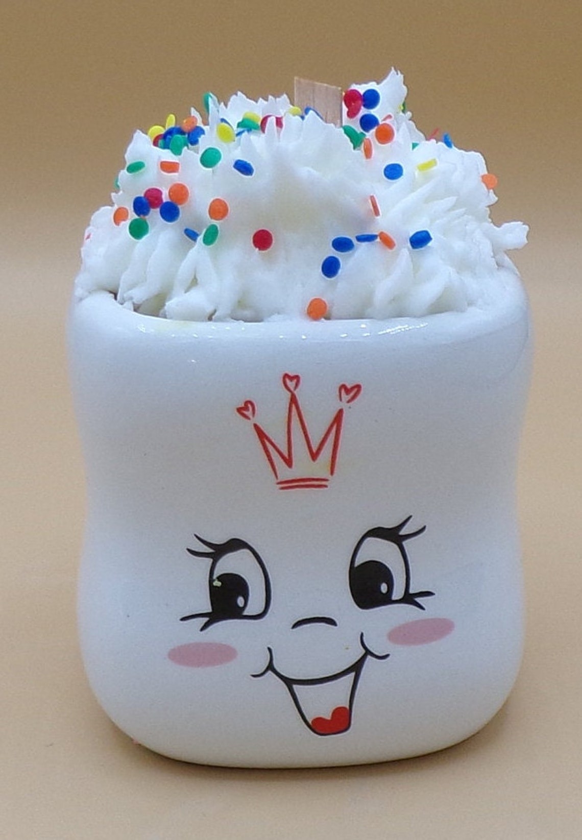 Vegan Marshmallow Mug Candles ages 13 Years Old to Adults - Etsy