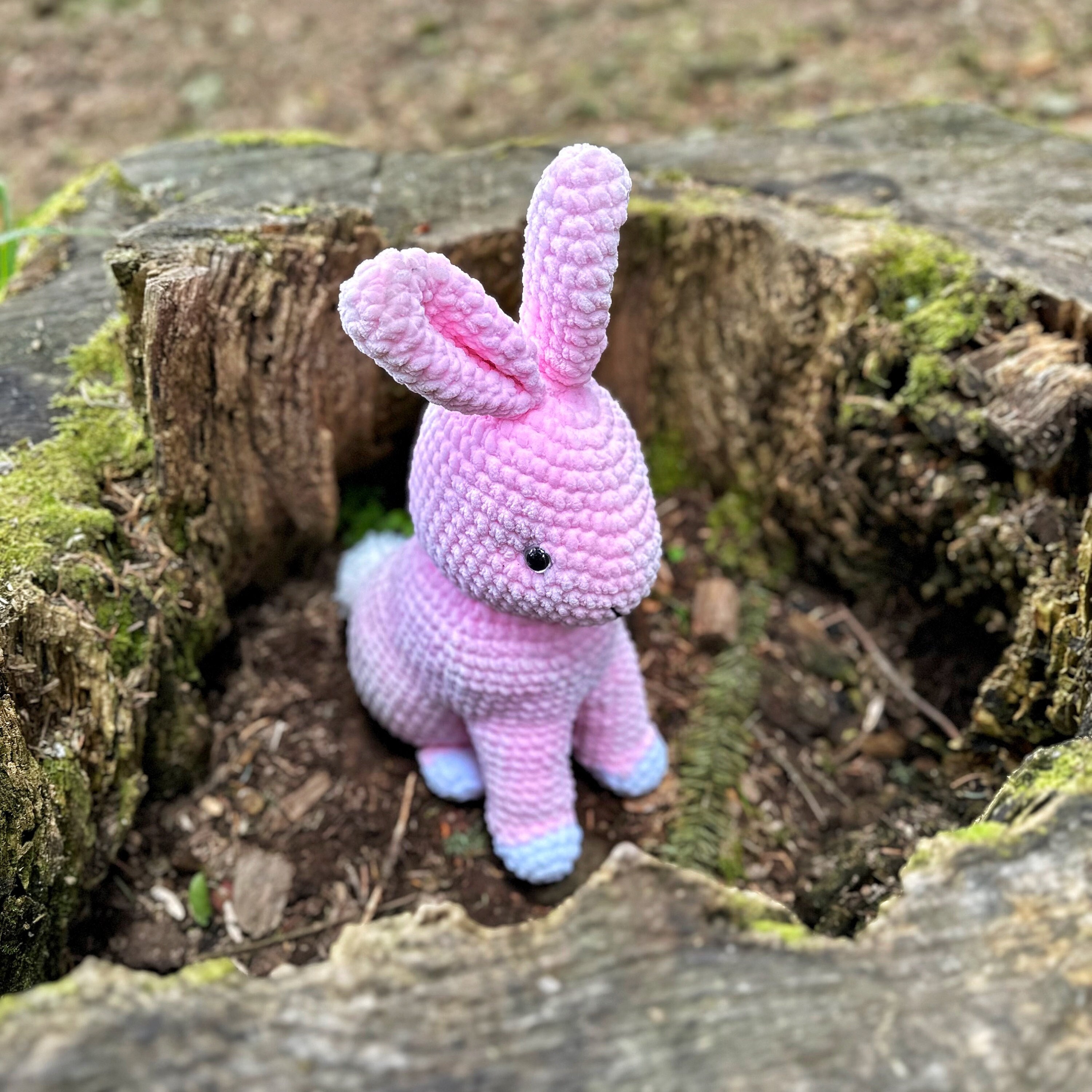 Realistic Bunny Crochet Pattern, Easter Rabbit Crochet Pattern Large ...