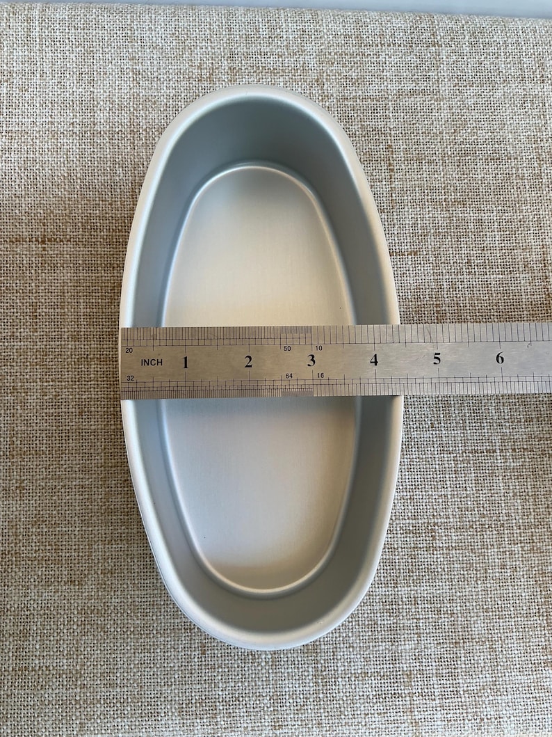 Non-stick Oval Aluminum Cake Pan Set, Bread Loaf Bakeware - Etsy