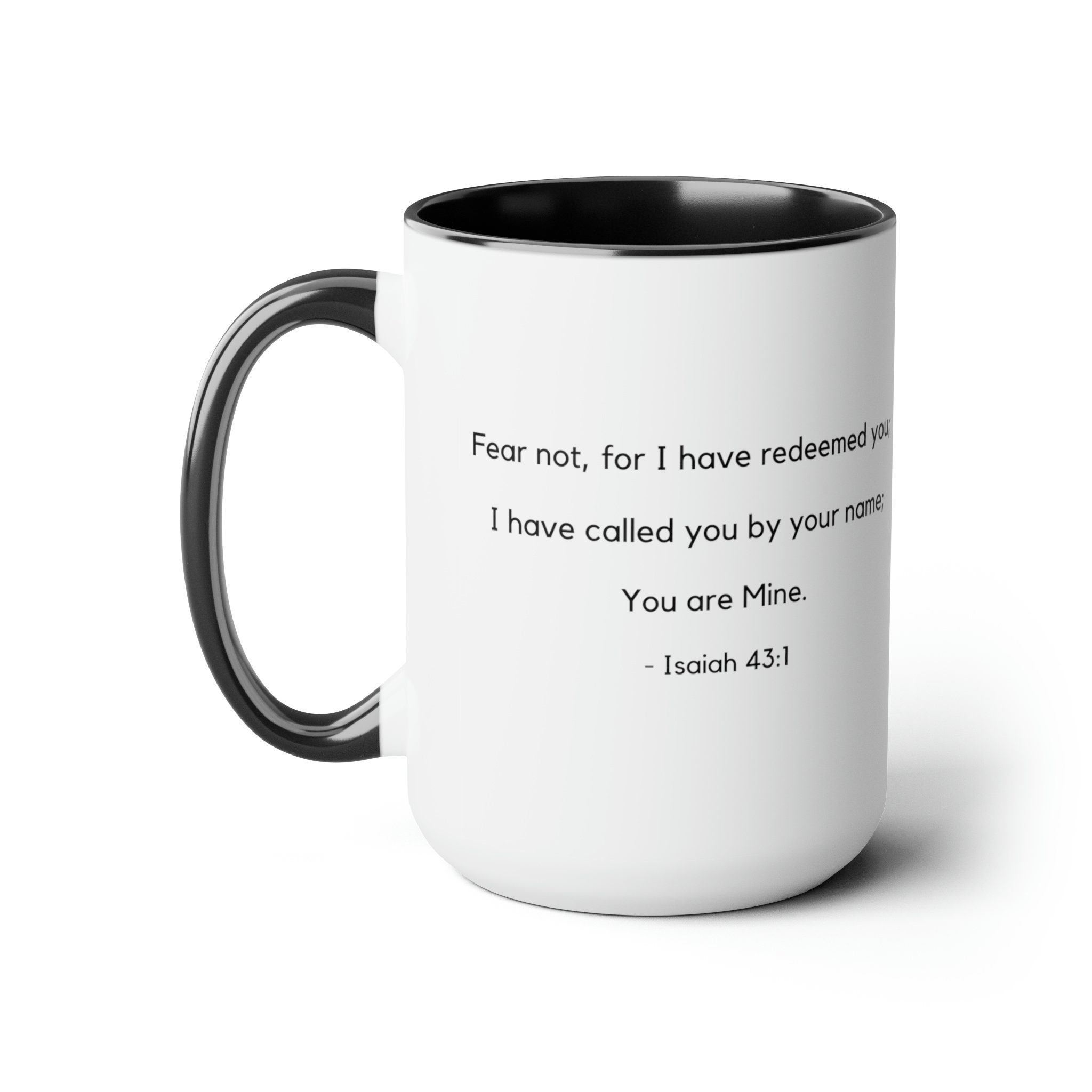 Personalized Bible Verse Mug | Scripture Mug | Christian Mug ...