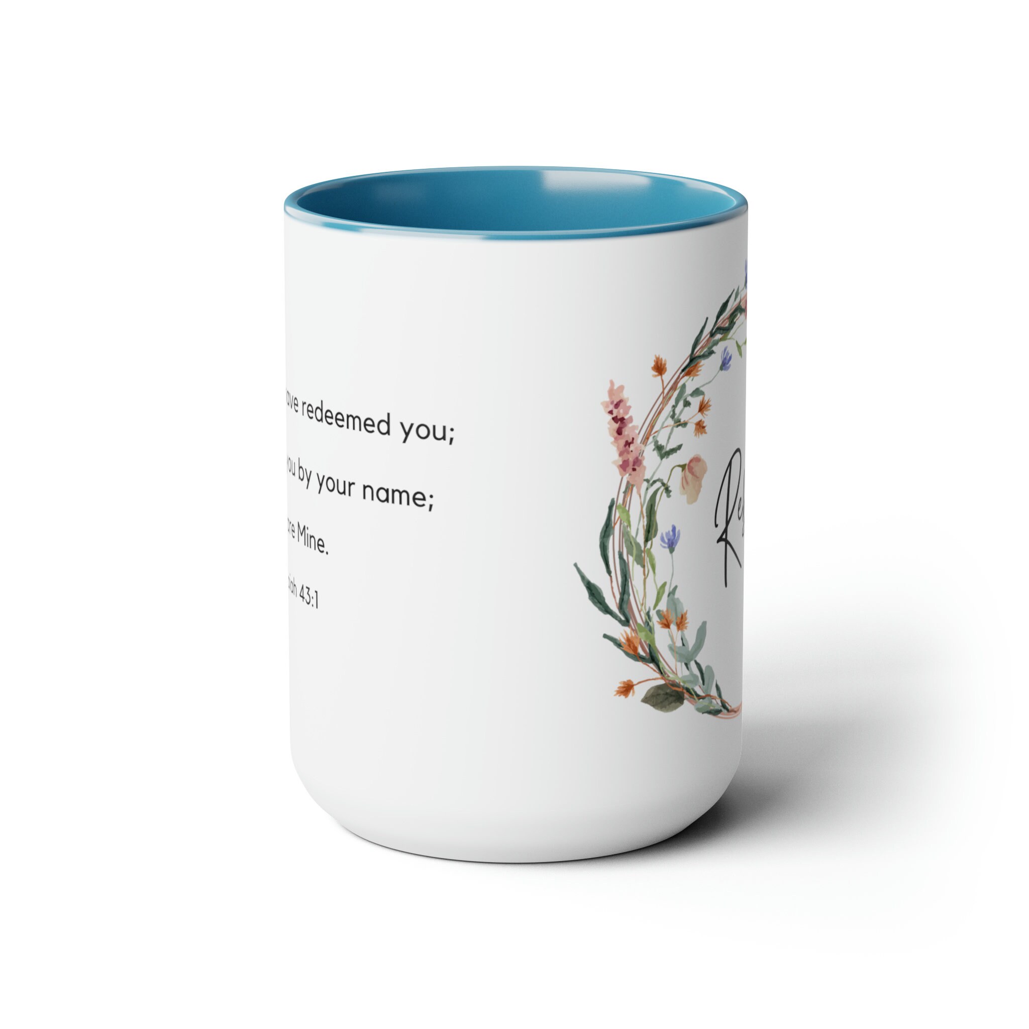 Personalized Bible Verse Mug | Scripture Mug | Christian Mug ...
