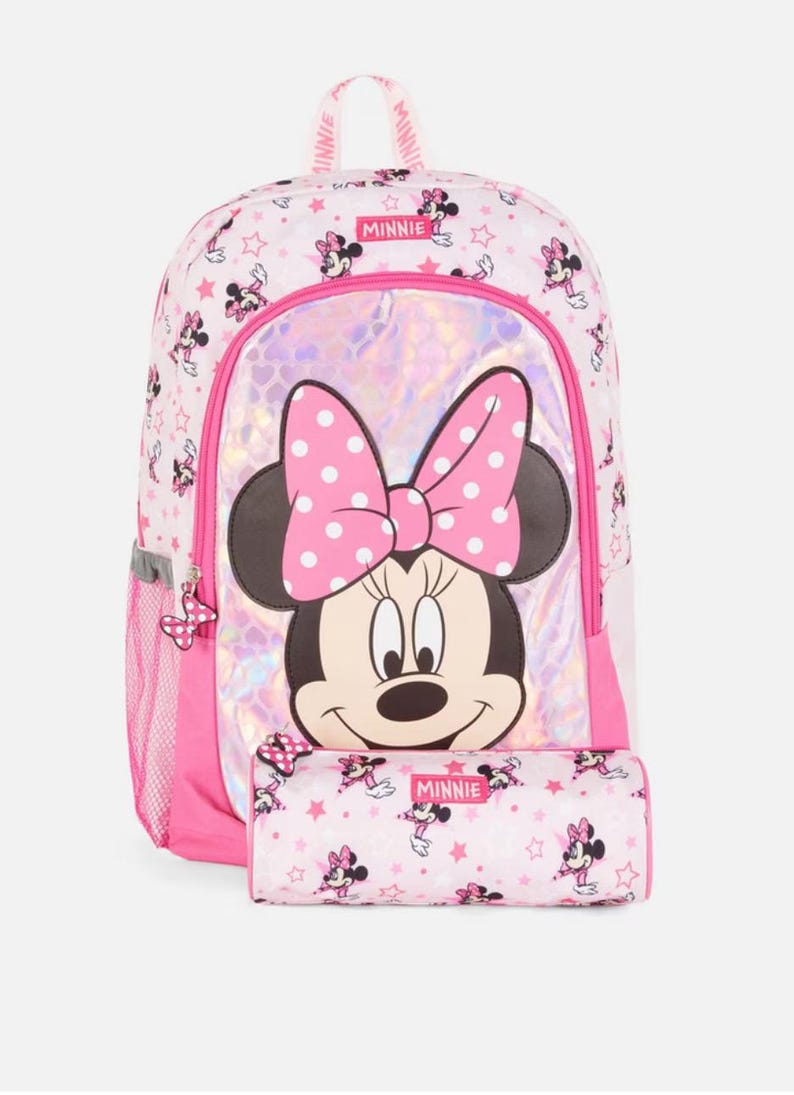 Disney’s Minnie Mouse School Backpack and Pencil Case Set - Etsy