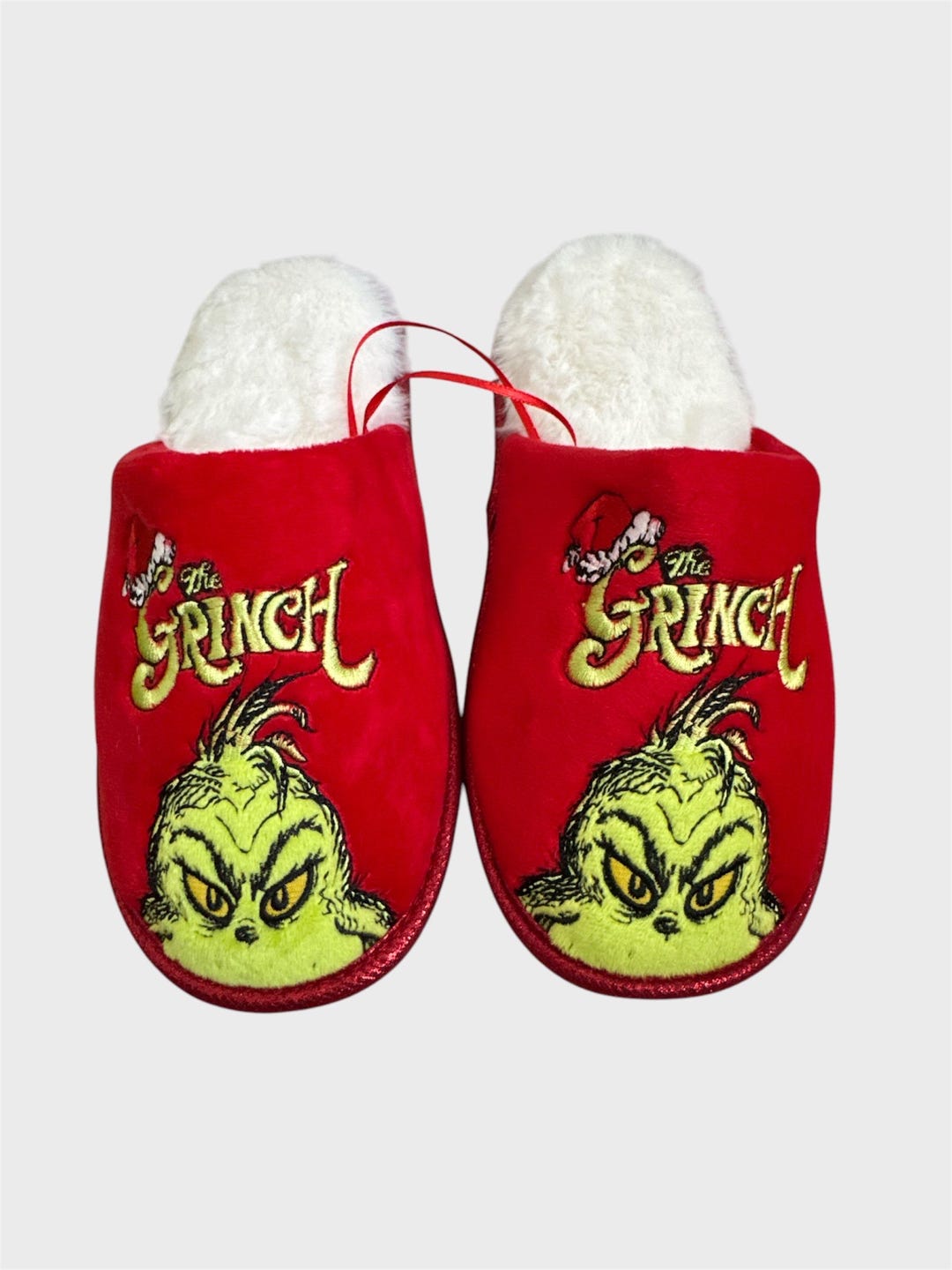 The Grinch Mule Slippers - Etsy