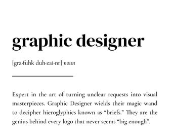 Illustrator Poster Definition, Printable Design / Illustrator Art ...