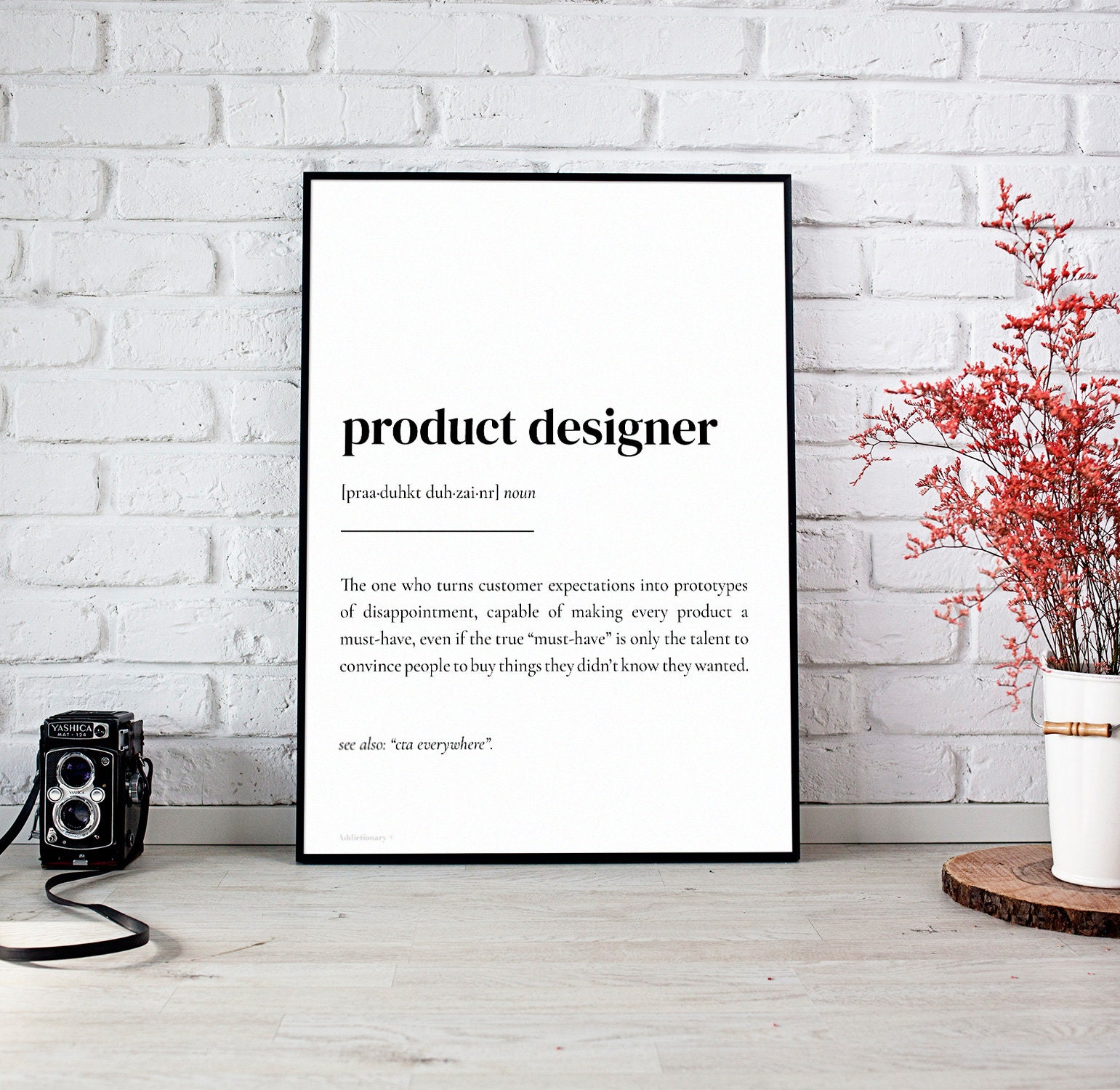 Product Designer Poster Definition, Printable Design / Product Designer ...