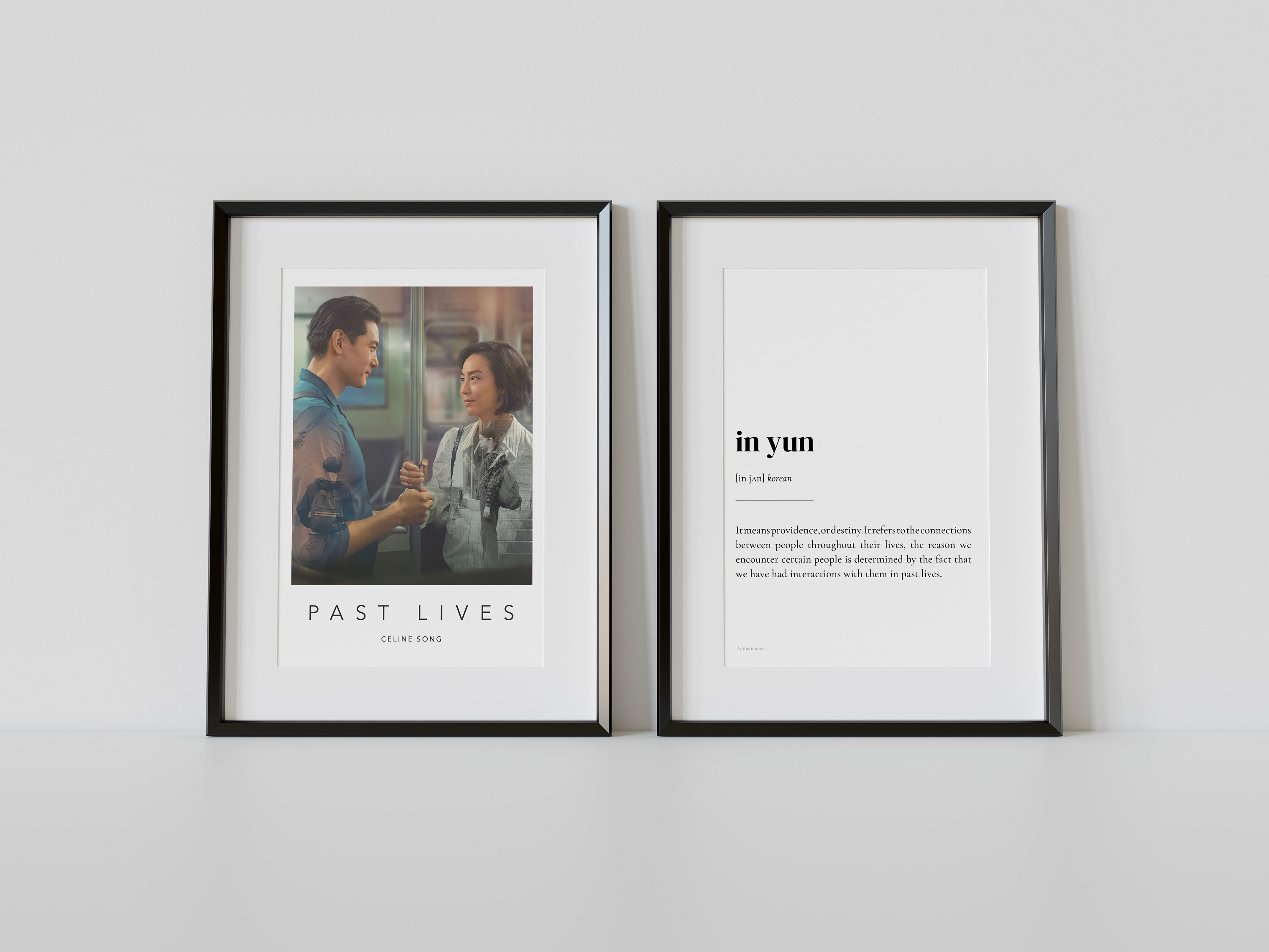 In Yun Printable Definition / Printable Gift, Film Poster Past Lives ...