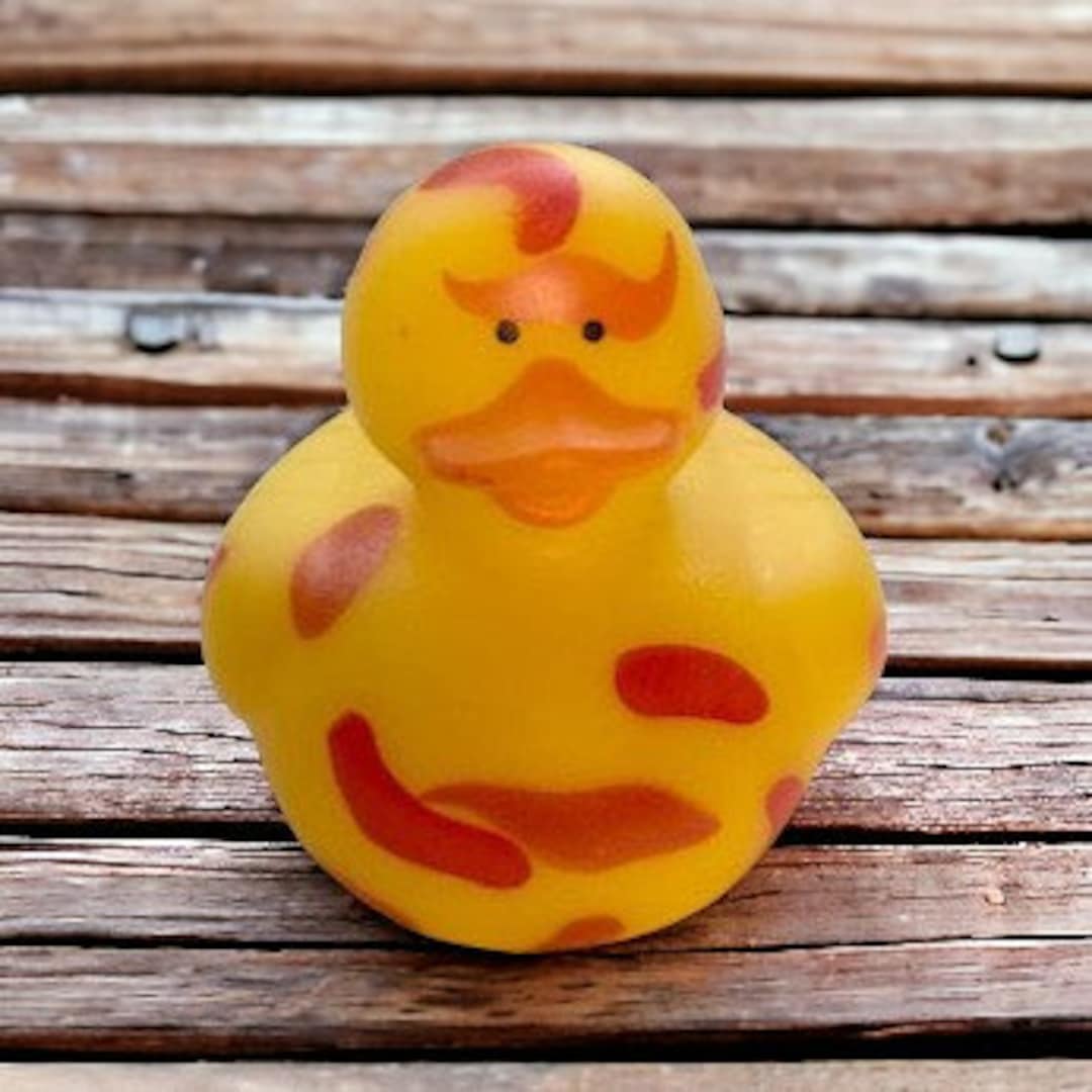 Camouflage Yellow Rubber Duck Cruise Ducks Kids Bath Toys Stress Relief ...