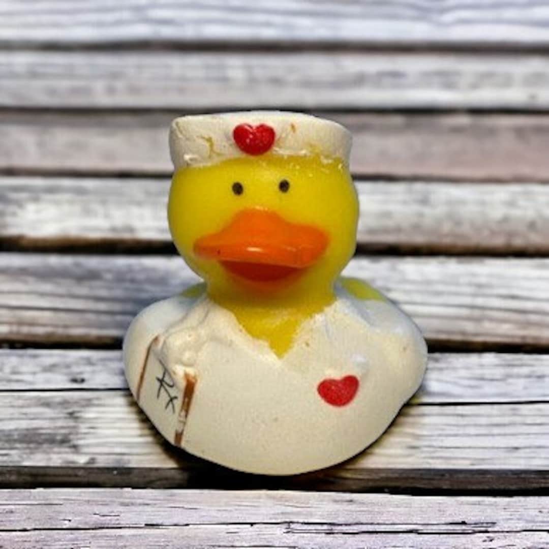 Nurse Rx Rubber Duck Cruise Ducks Kids Bath Toy Stress Relief Debugging ...