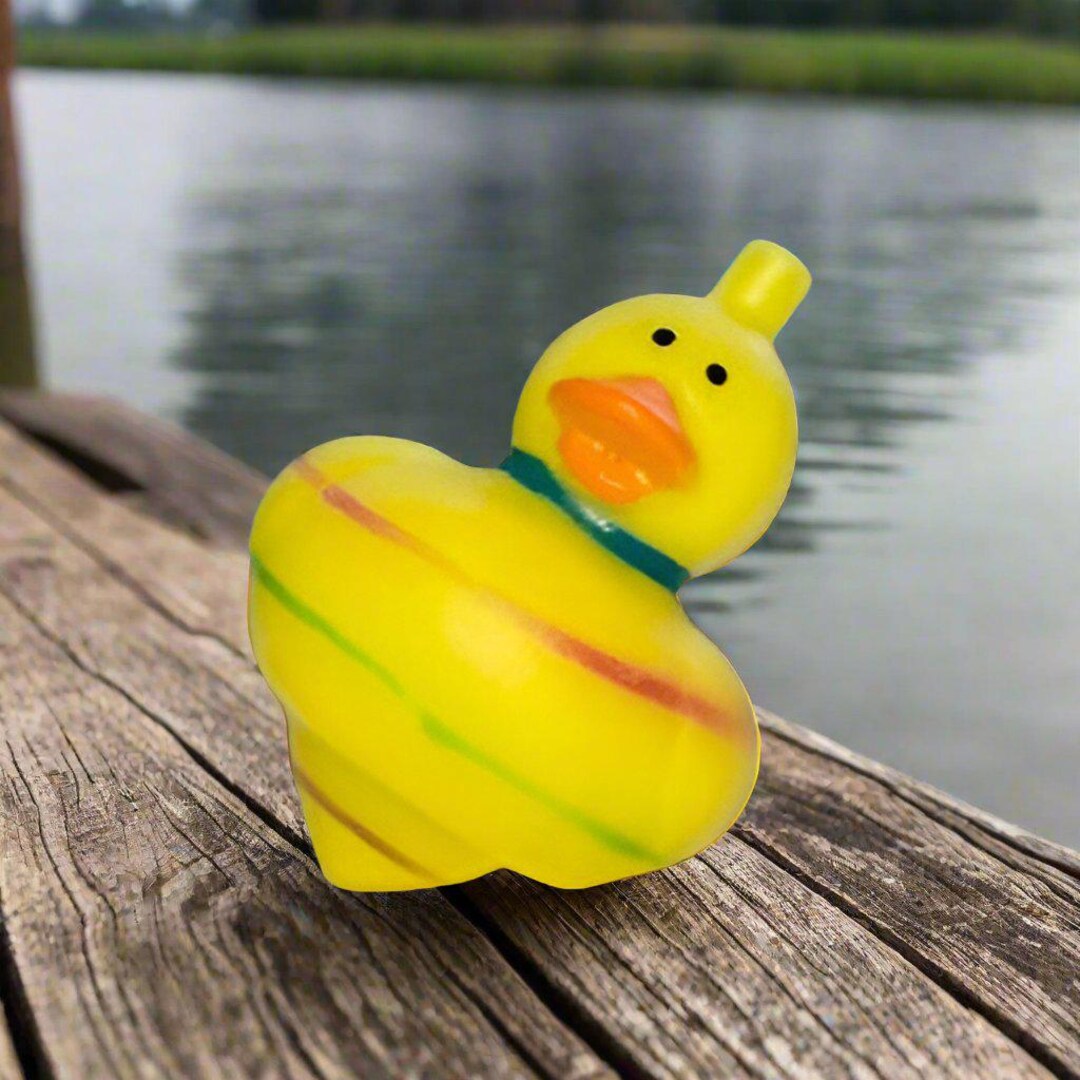 Topsy Turvy Rubber Duck Cruise Ducks Kids Bath Toy Stress Relief ...