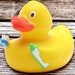 Toothbrush Rubber Duck, Ducky, Cruise Ducks, Kids Toys, Collectible - Etsy