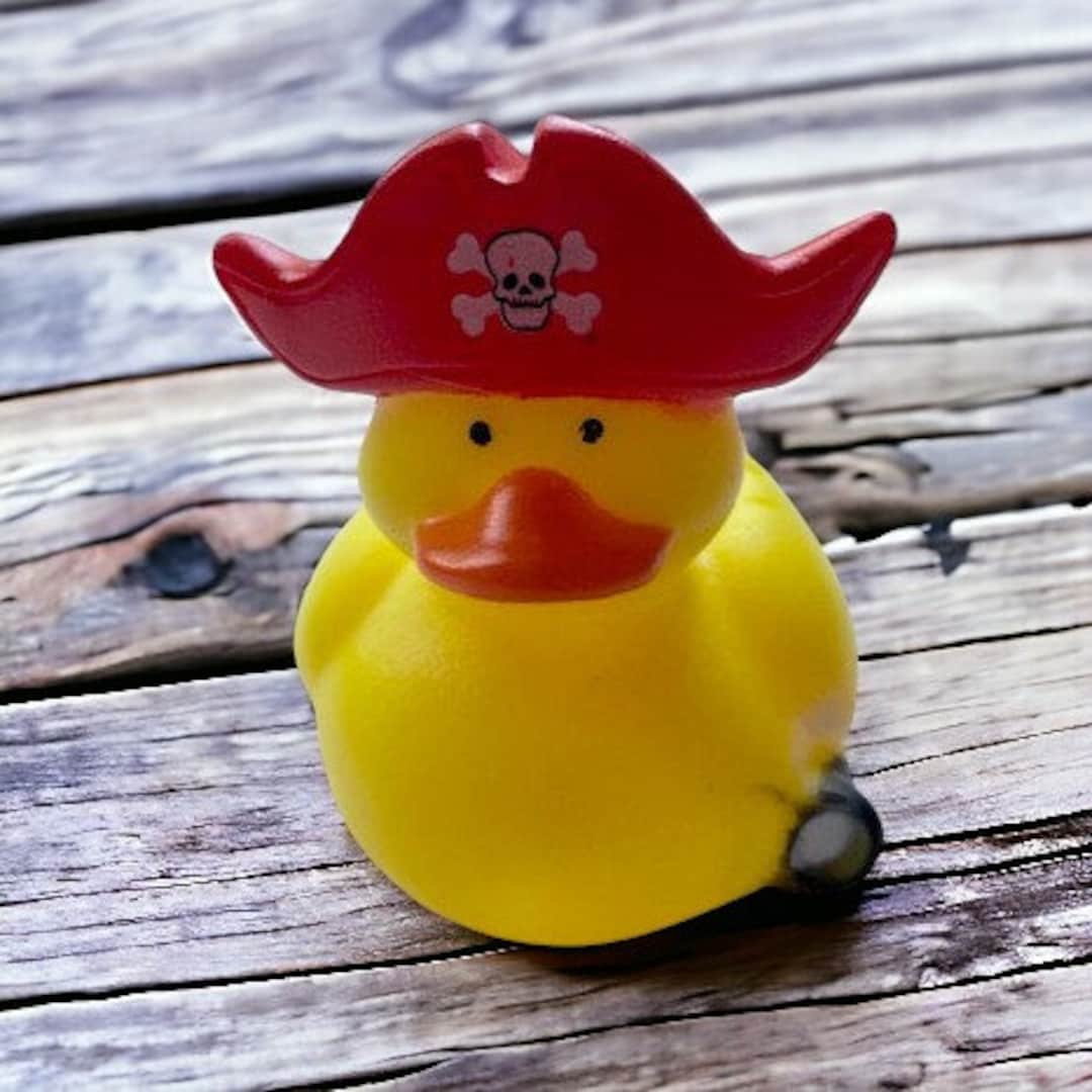 Pirate Captain Jack Rubber Duck Cruise Ducks Ducky Kids Toys Bath Toys ...