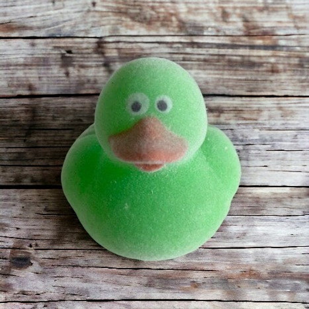Fuzzy Wuzzy Green Rubber Duck Jeep Ducks Cruise Ducks Ducky Kids Toys ...