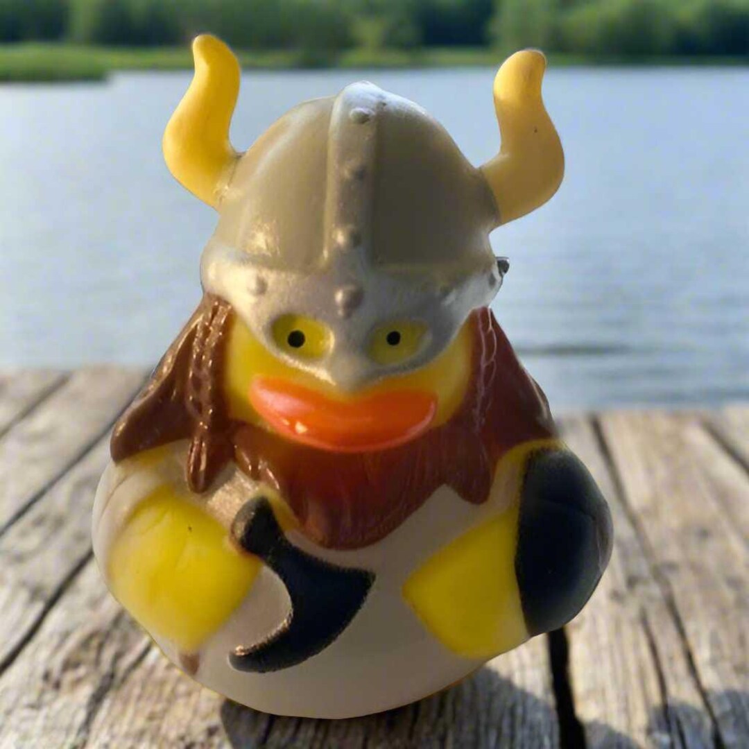 Hagar Viking Rubber Duck Cruise Ducks Kids Bath Toy Stress Relief ...