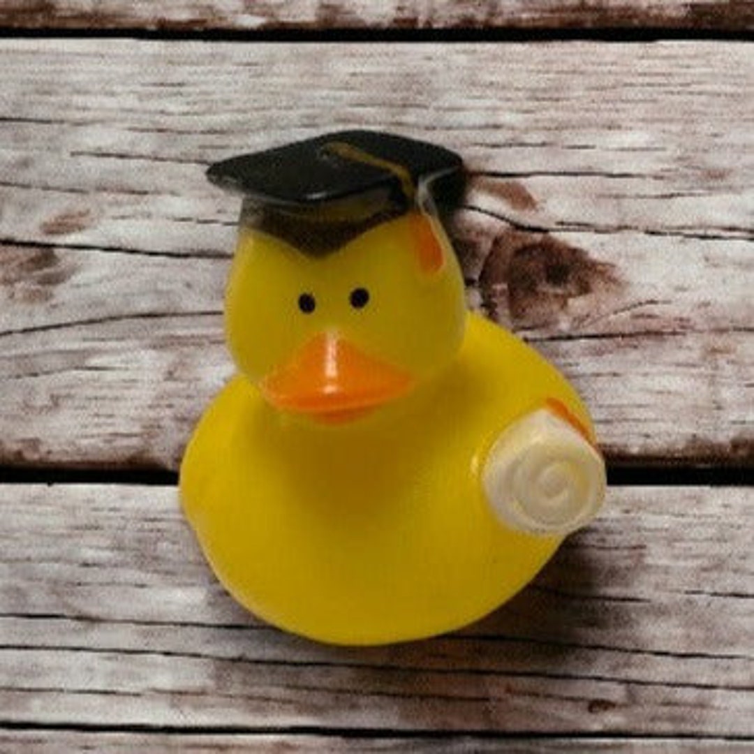 Graduate Scholar Rubber Duck Cruise Ducks Ducky Kids Toys Bath Toys ...