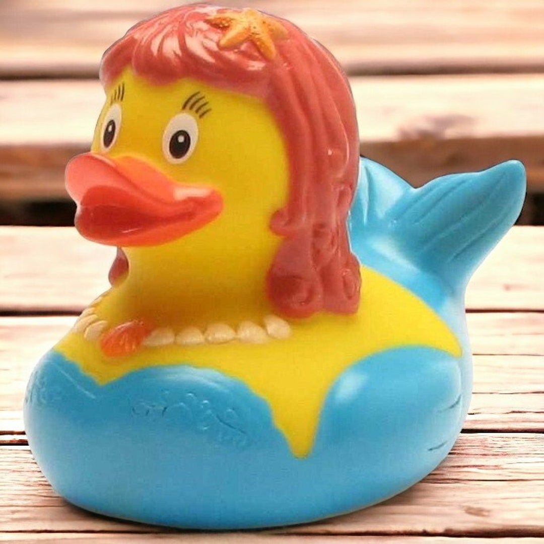 Mermaid Aqua Marina Rubber Duck Cruise Ducks Kid Bath Toy Stress Relief ...