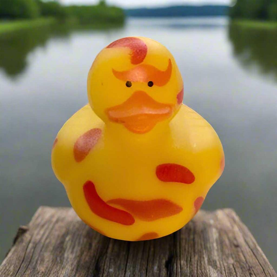 Camouflage Yellow Rubber Duck Cruise Ducks Kids Bath Toys Stress Relief ...