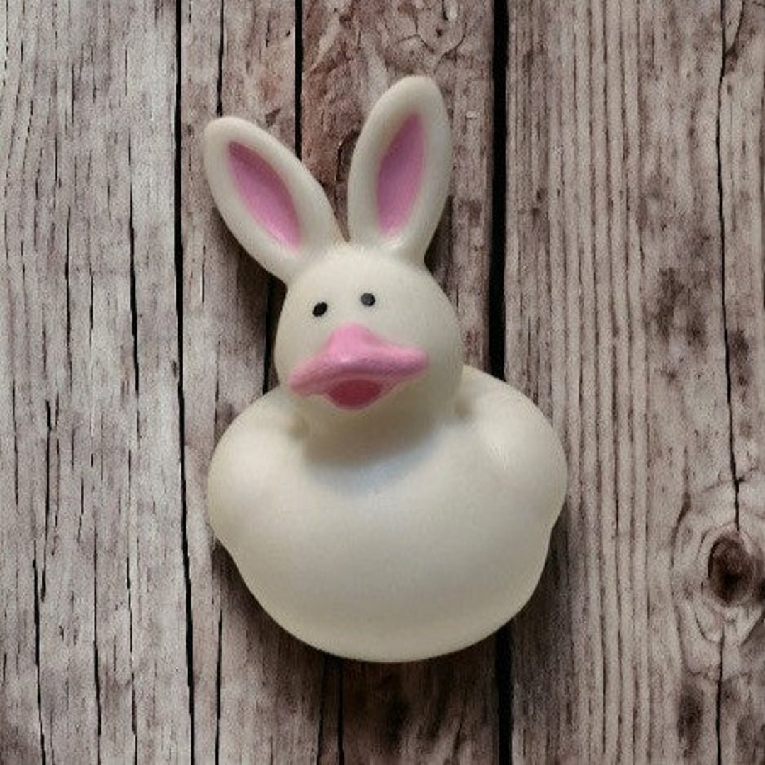 White Bunny Rubber Duck Cruise Ducks Ducky Kids Toys Bath Toys Quack - Etsy