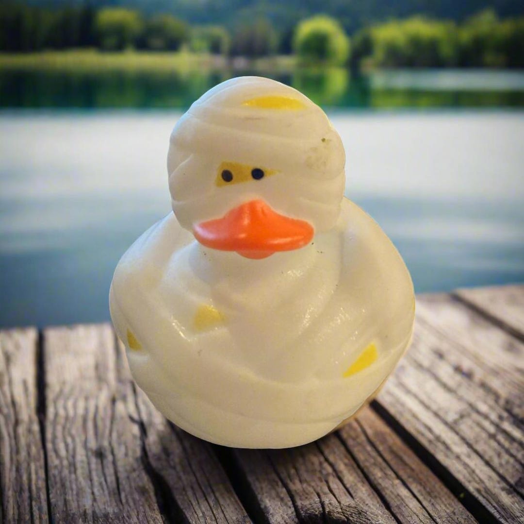 Mummy Rubber Duck Cruise Ducks Kids Bath Toy Stress Relief Debugging ...
