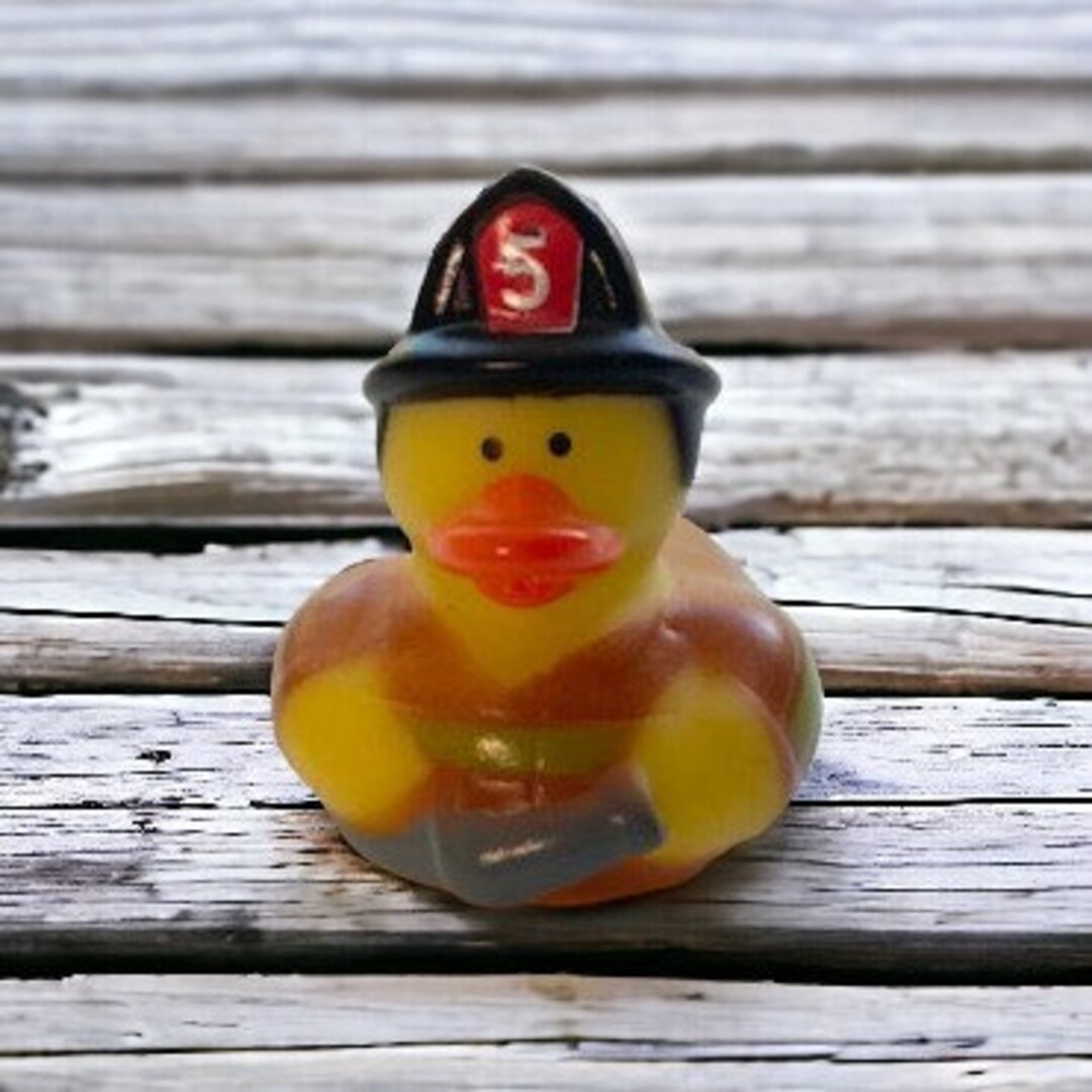 Firefighter Justin Rubber Duck Jeep Ducks Cruise Ducks Ducky Kids Toys ...
