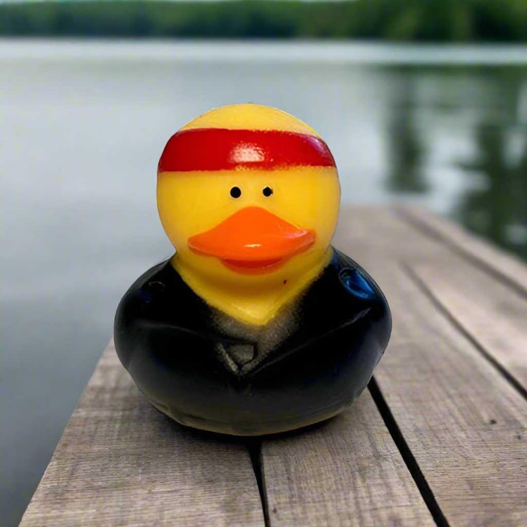 Biker Gang Motercycle Rubber Duck Cruise Ducks Kids Bath Toy Stress ...