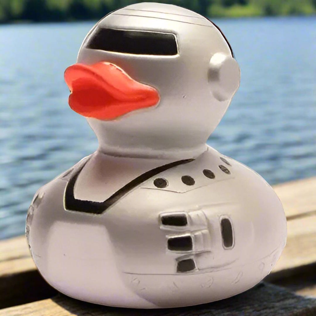 Robot Rubber Duck Cruise Ducks Kids Bath Toy Stress Relief Debugging ...