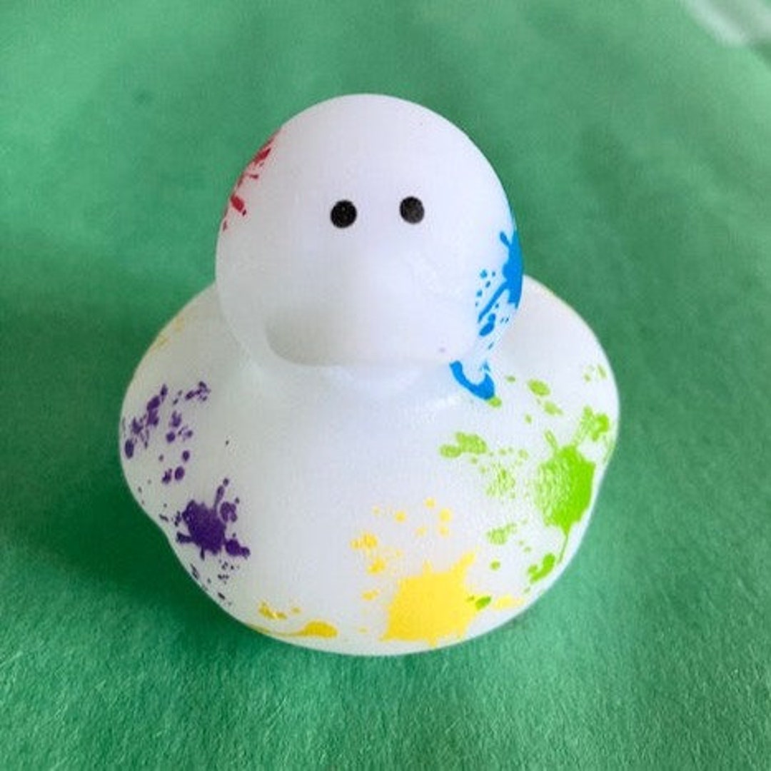 Paint Splatter Quacker Rubber Ducky Jeep Ducks Cruise Ducks Ducky Kids ...