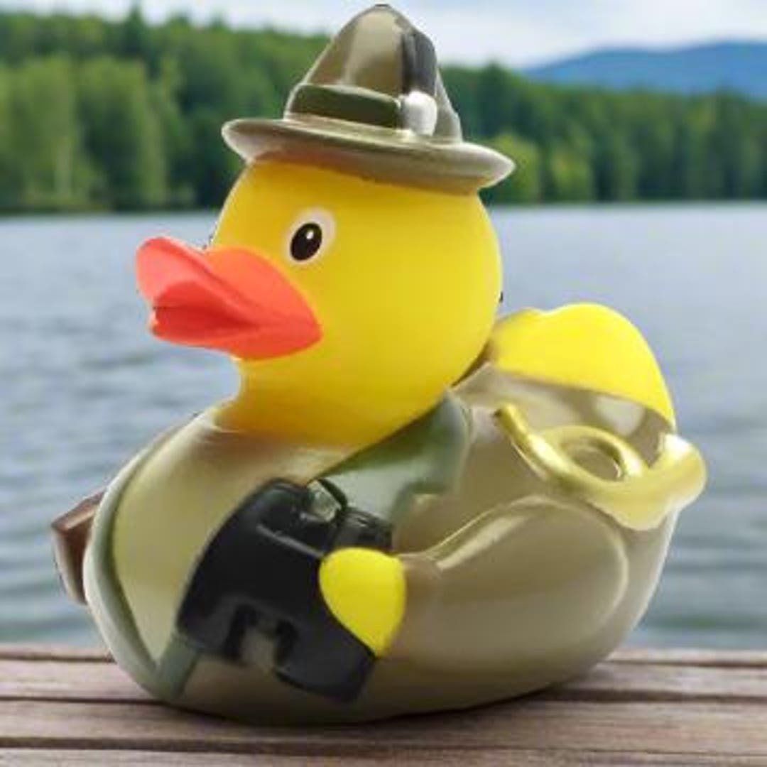Hunter Rubber Duck Cruise Ducks Kids Bath Toy Stress Relief Debugging ...