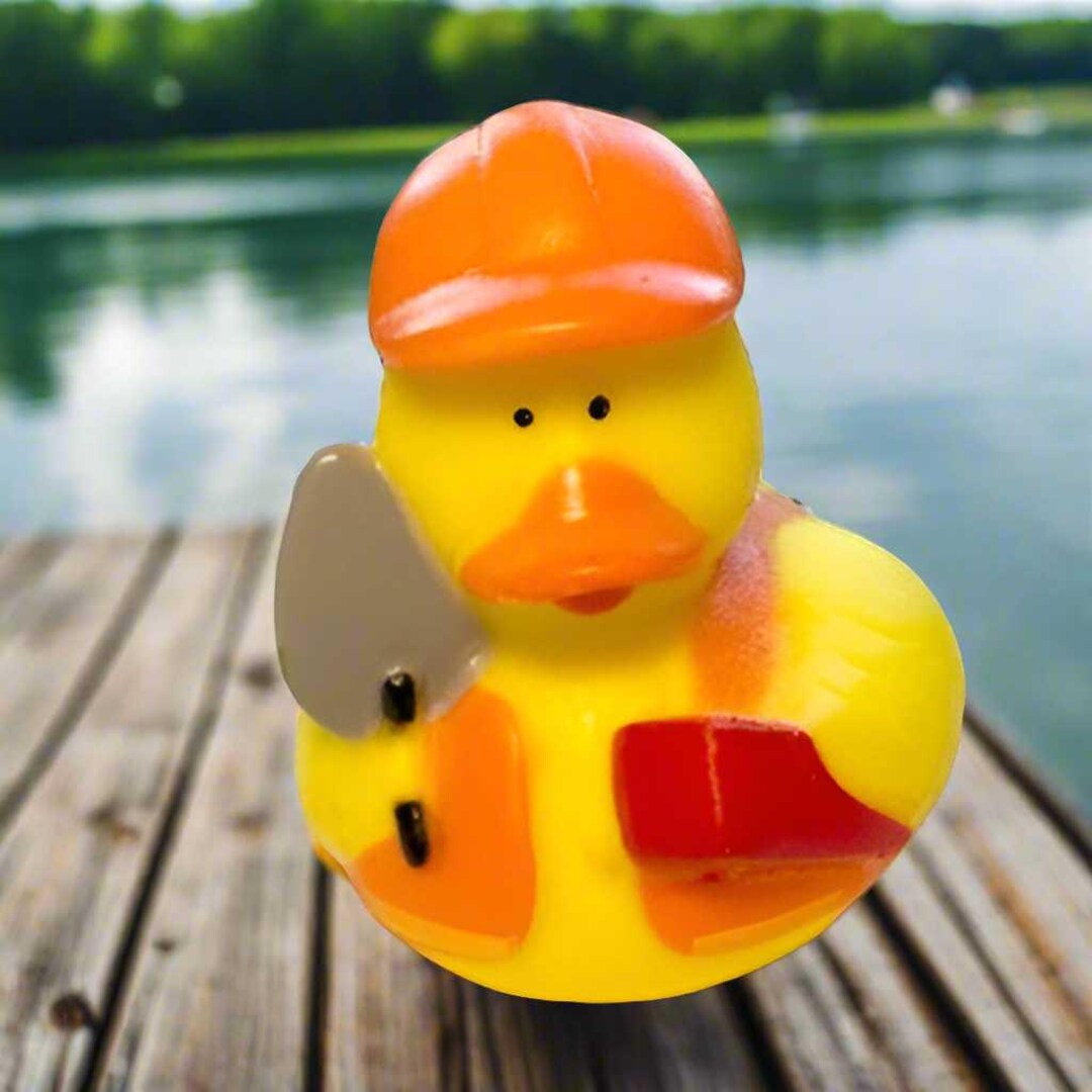 Construction Hard Hat Rubber Ducky Cruise Ducks Kids Bath Toys Stress ...