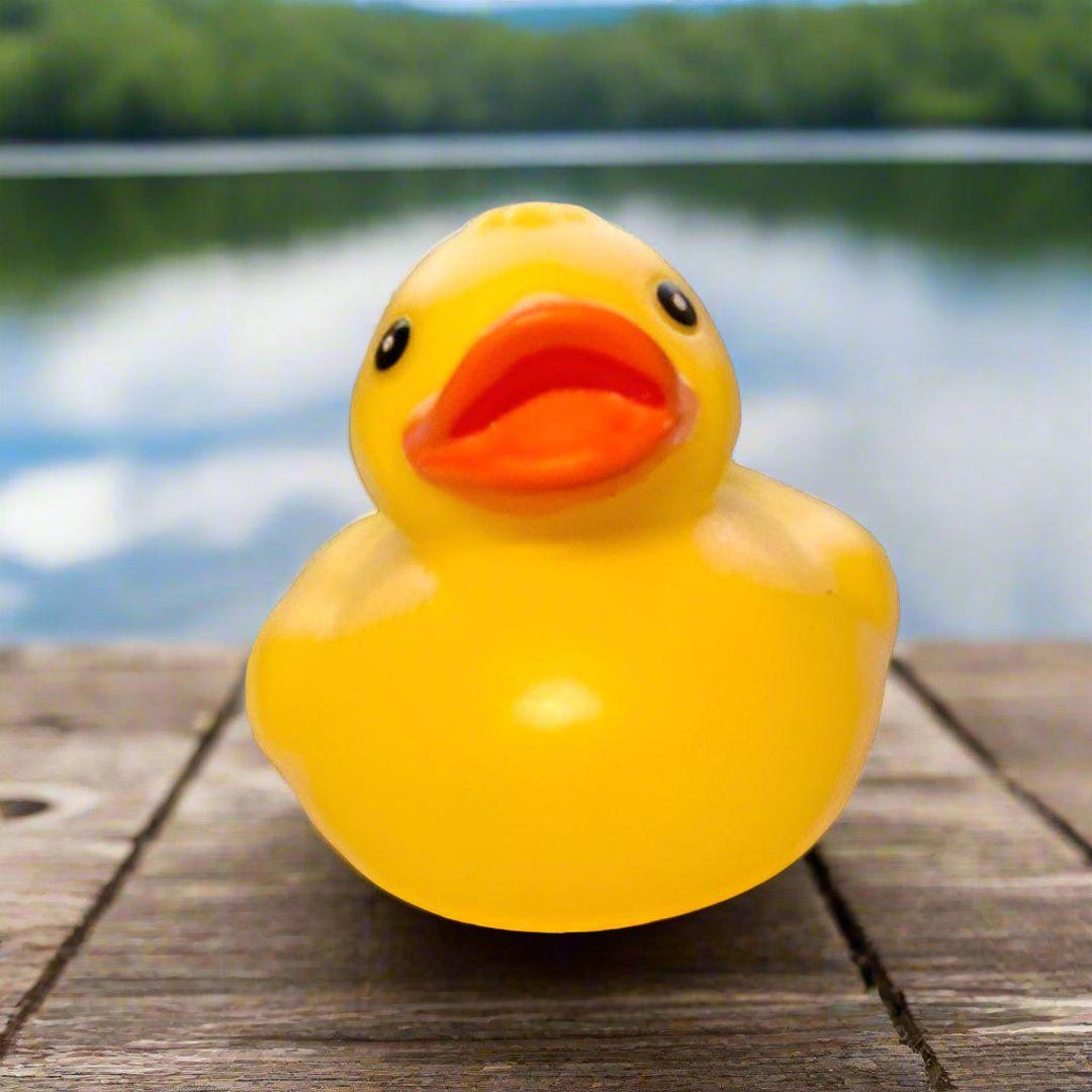 Sunshine Yellow Rubber Ducky Cruise Ducks Kids Bath Toy Stress Relief ...