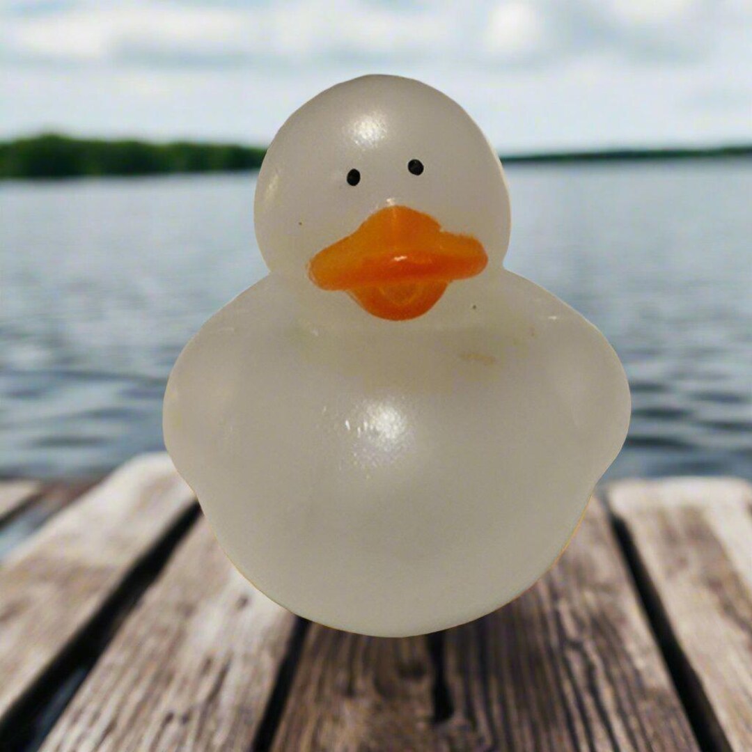 Glow Stick Rubber Duck Cruise Ducks Kids Bath Toy Stress Relief ...