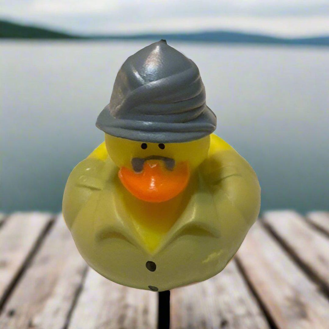 Safari Adventure Guide Rubber Duck Cruise Ducks Kids Bath Toy Stress ...