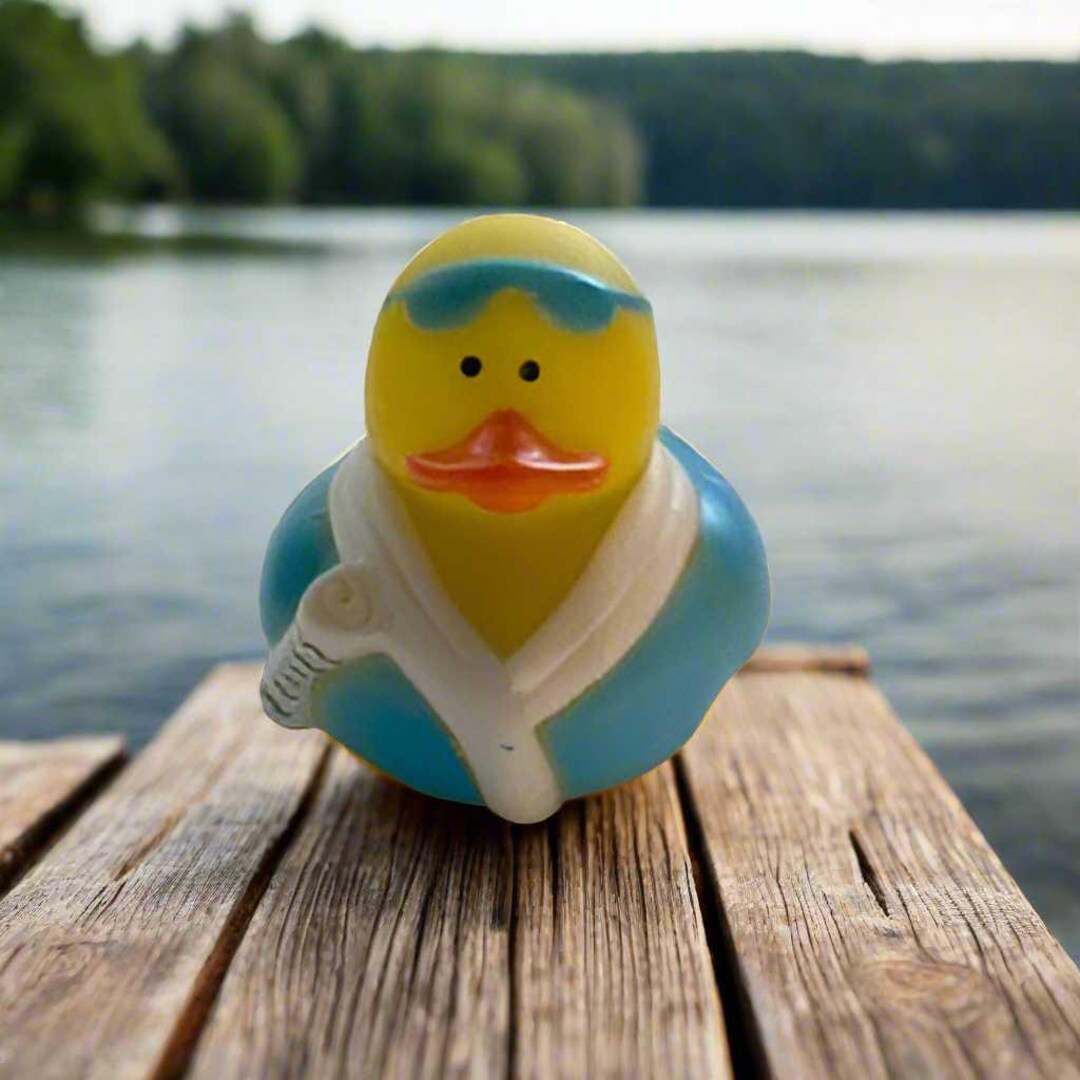 Morning Bath Dad Rubber Duck Cruise Ducks Kids Bath Toy Stress Relief ...