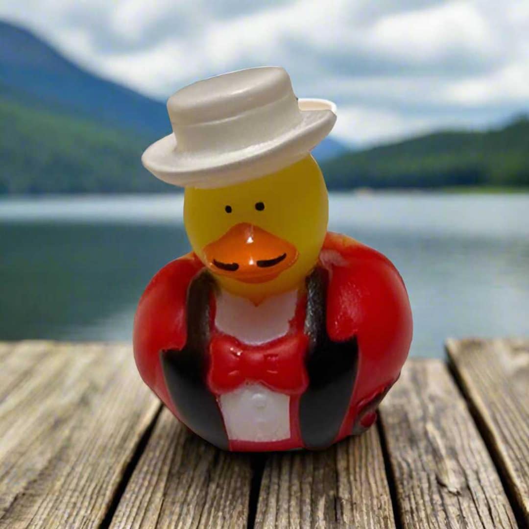 Circus Ring Master Rubber Duck Cruise Ducks Kids Bath Toy Stress Relief ...