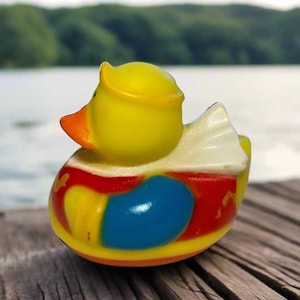 Wonder Boy Super Hero Rubber Duck Cruise Ducks Kids Bath Toy Stress ...
