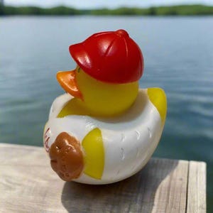 Baseball World Series Rubber Duck Cruise Ducks Kids Bath Toys Stress ...