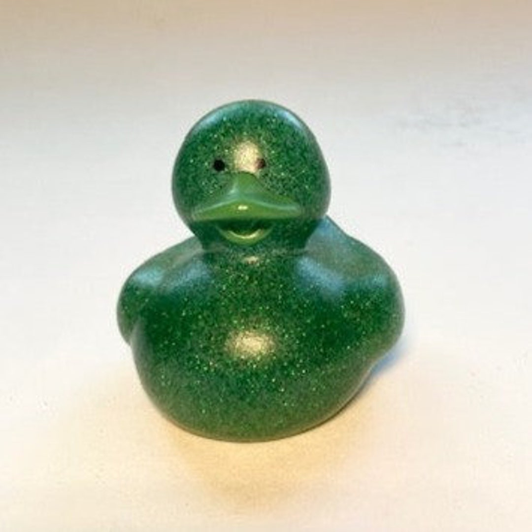 Glitter Green Quacker Rubber Ducky Jeep Ducks Cruise Ducks Ducky Kids ...